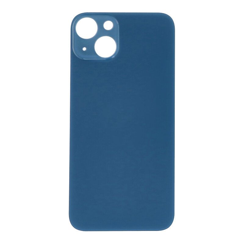 BACK GLASS iPHONE 13 BIG HOLE BLUE - Extreme Mobiles Ltd