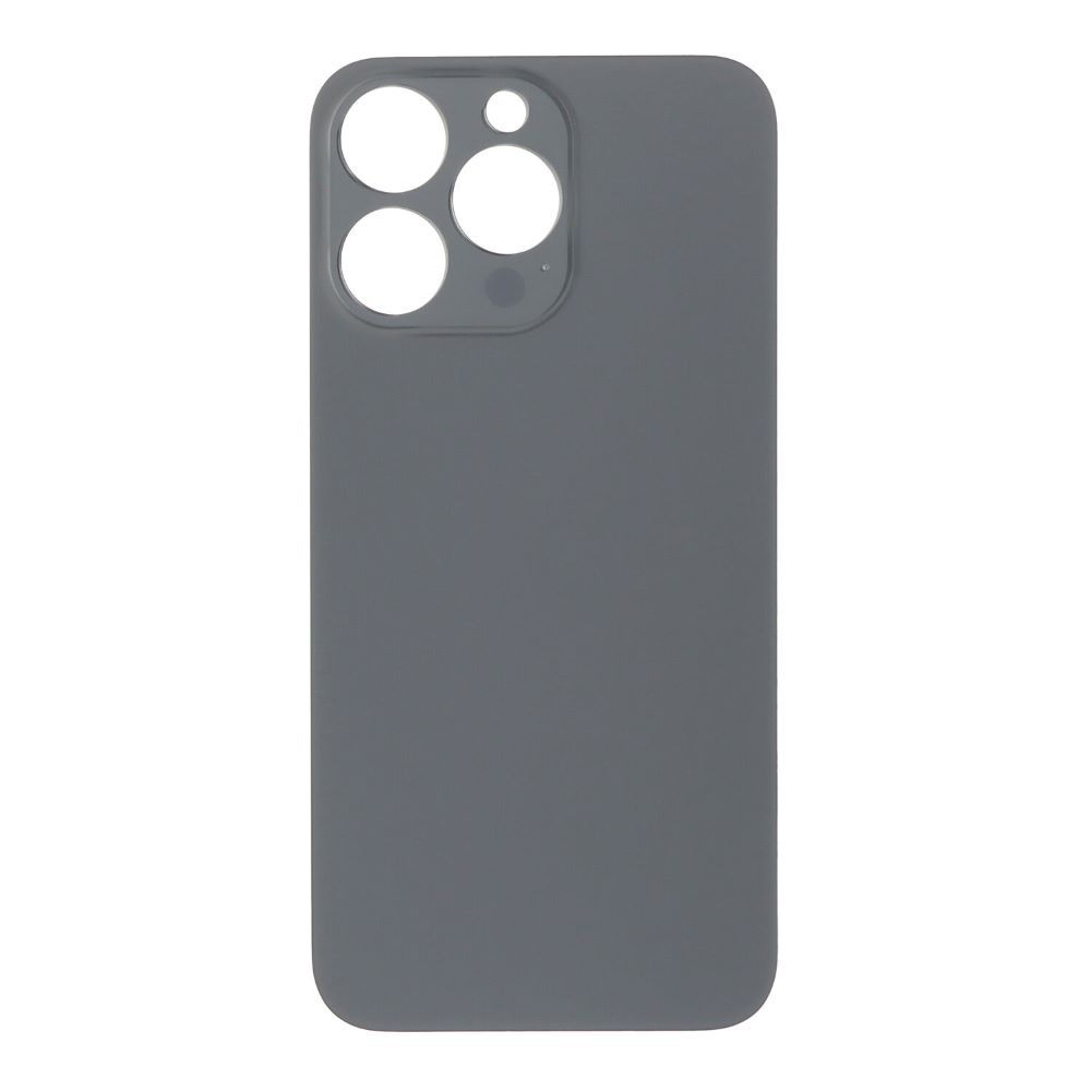 BACK GLASS iPHONE 13 PRO MAX BIG HOLE BLACK - Extreme Mobiles Ltd