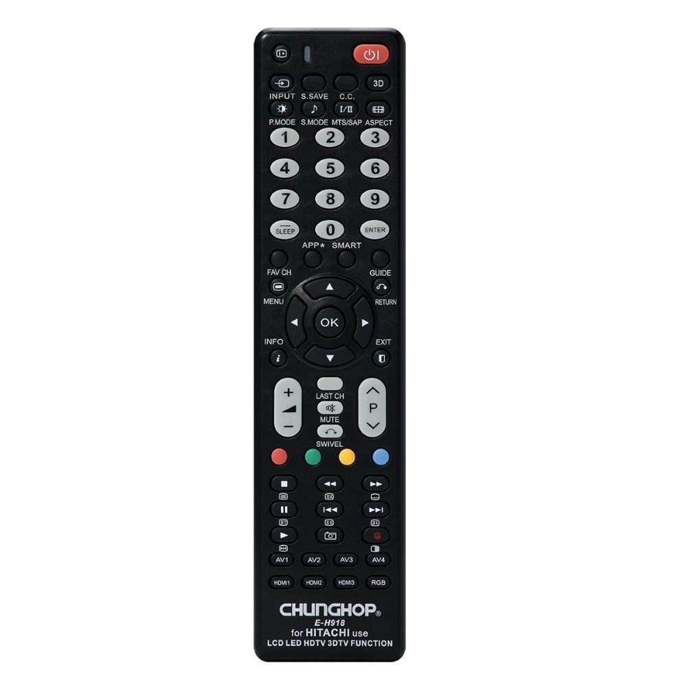 CHUNGHOP TV REMOTE CONTROL HITACHI E-H918 - Extreme Mobiles Ltd